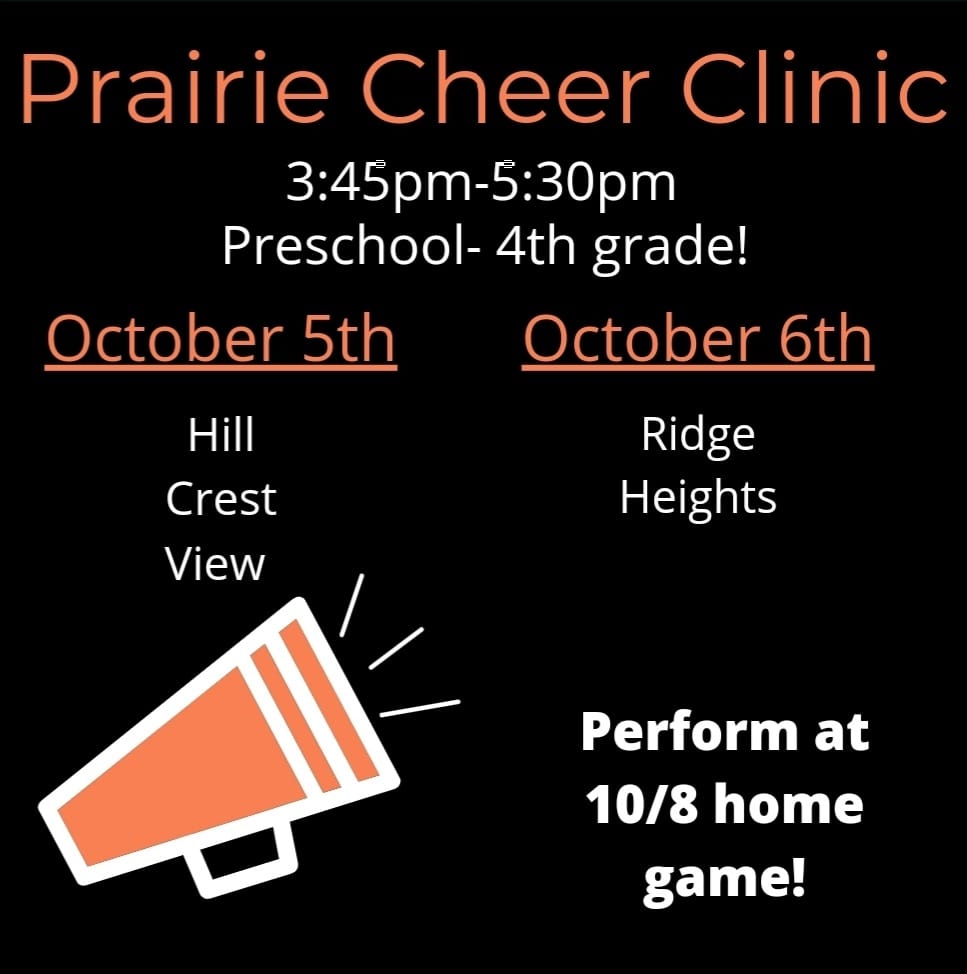 2021 Prairie Cheer Clinic – College Community School District