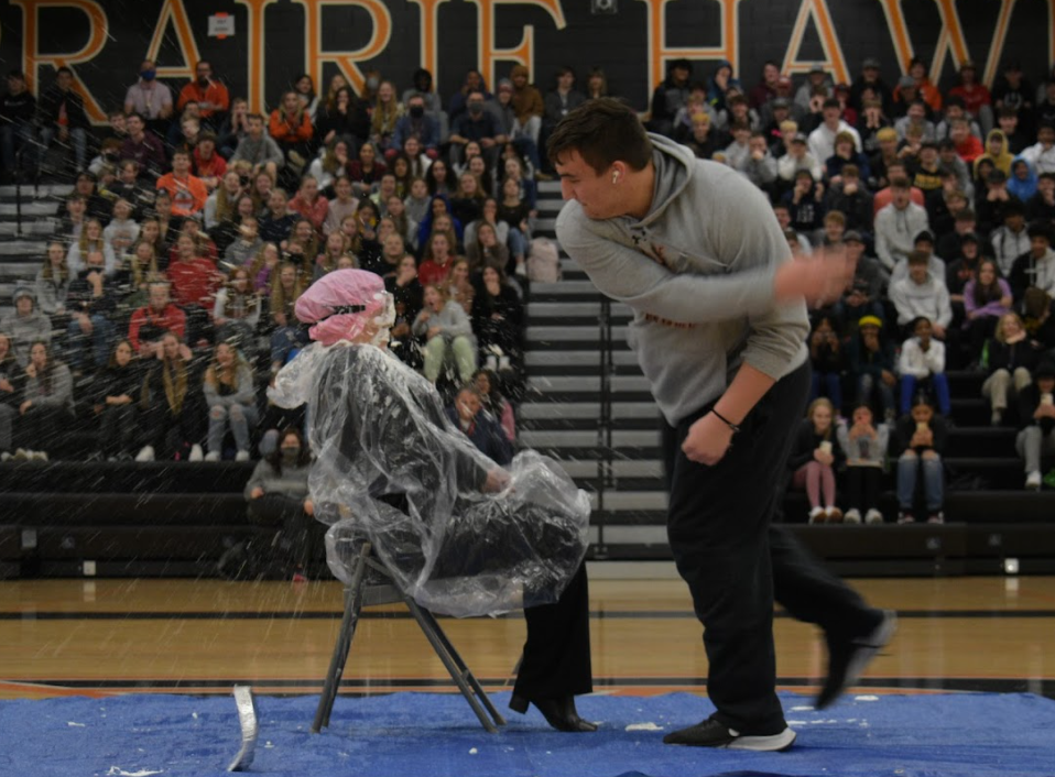 A Pie to the Face for a Good Cause – College Community School District